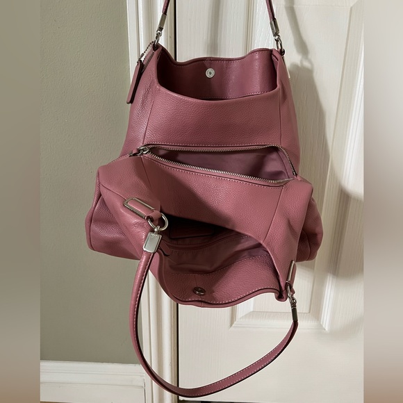 Coach | Bags | Coach Madison Small Leather Phoebe Shoulder Bag Light ...